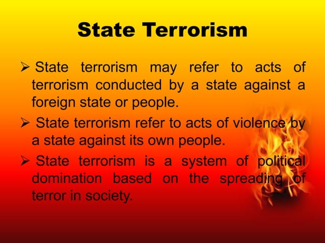 Terrorism | PPTX | Terrorism | Sensitive Topics