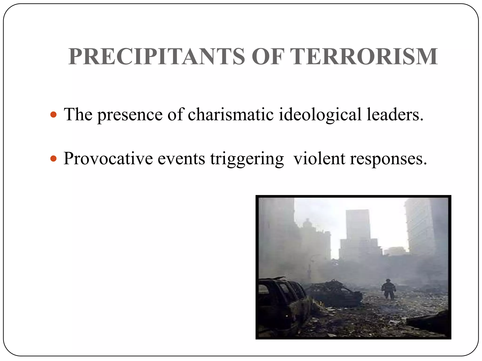 Terrorism..what breeds it | PPTX