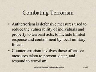 Terrorism | PPT