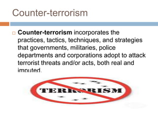 Terrorism | PPTX