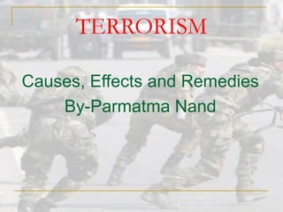 Terrorism | PPT