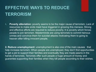 Terrorism | PPTX