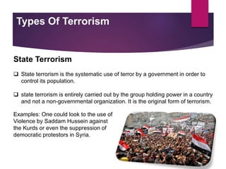Terrorism | PPT