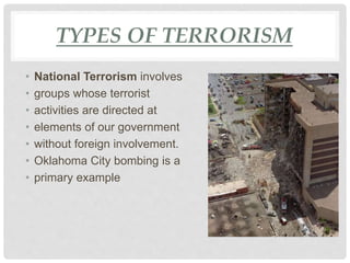 Terrorism | PPTX
