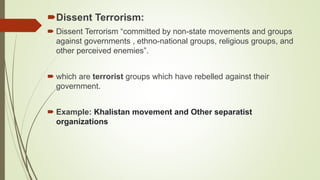 Terrorism | PPTX