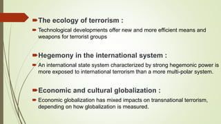 Terrorism | PPTX