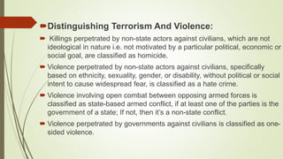 Terrorism | PPTX