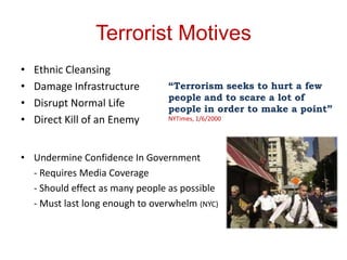 Today's War on Terror | PPT