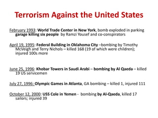 Today's War on Terror | PPT
