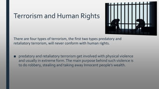 Terrorism and ethics | PPT