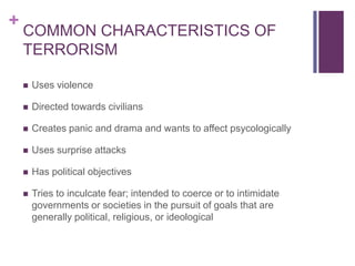 Terrorism and fundamentalism | PPT
