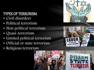 Terrorism casteism | PPTX