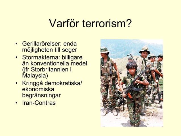 Terrorism Del 3 | PPT