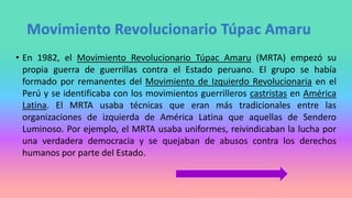 Terrorismo en el peru | PPTX