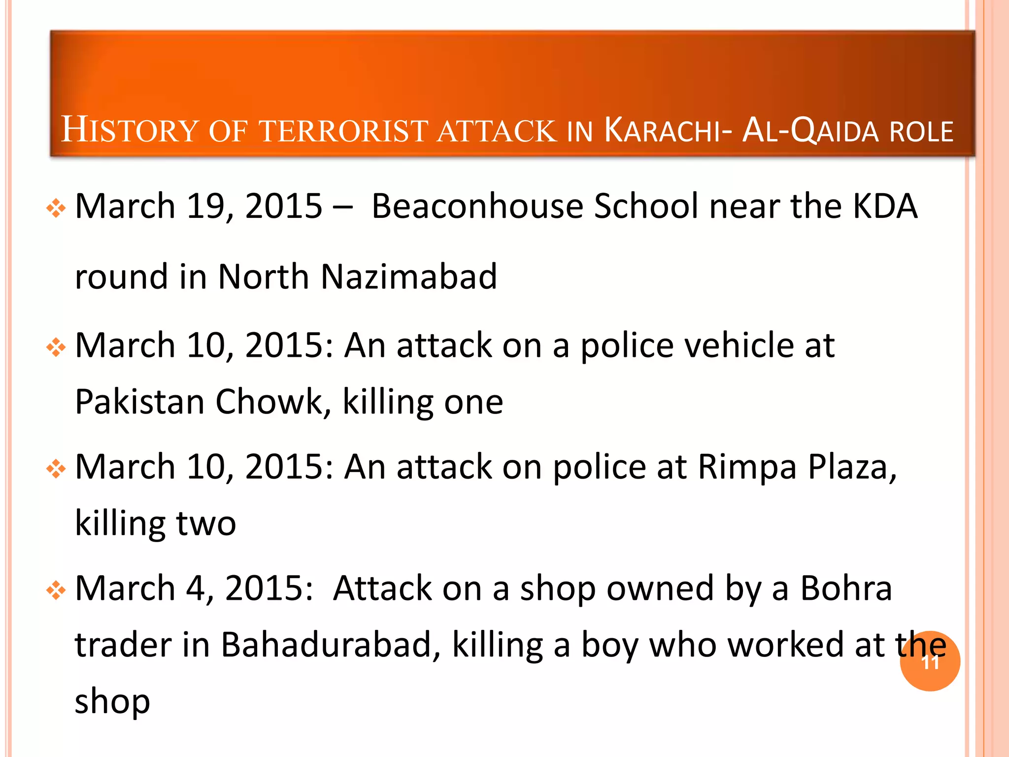 Terror sleeper cells | PPTX