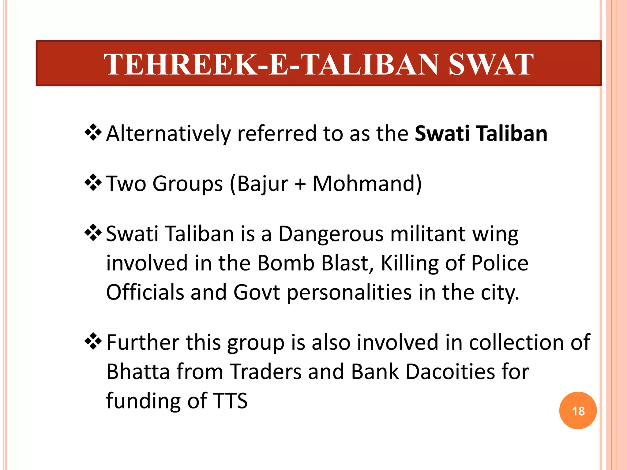 Terror sleeper cells | PPTX