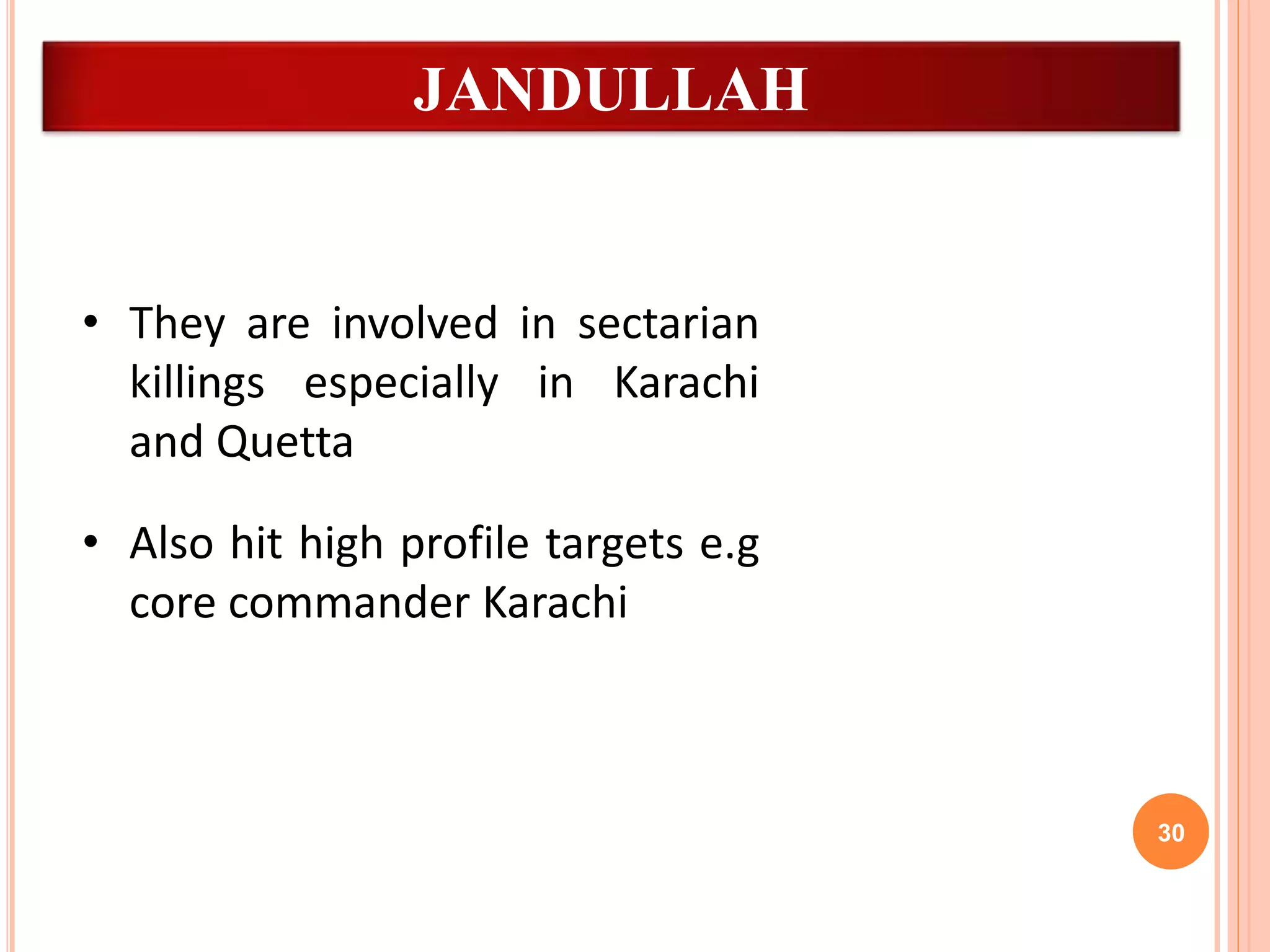 Terror sleeper cells | PPTX