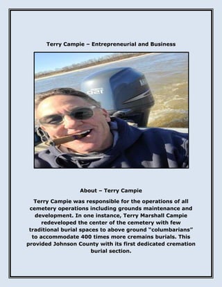 Terry Campie - Entrepreneurial and Business | DOCX