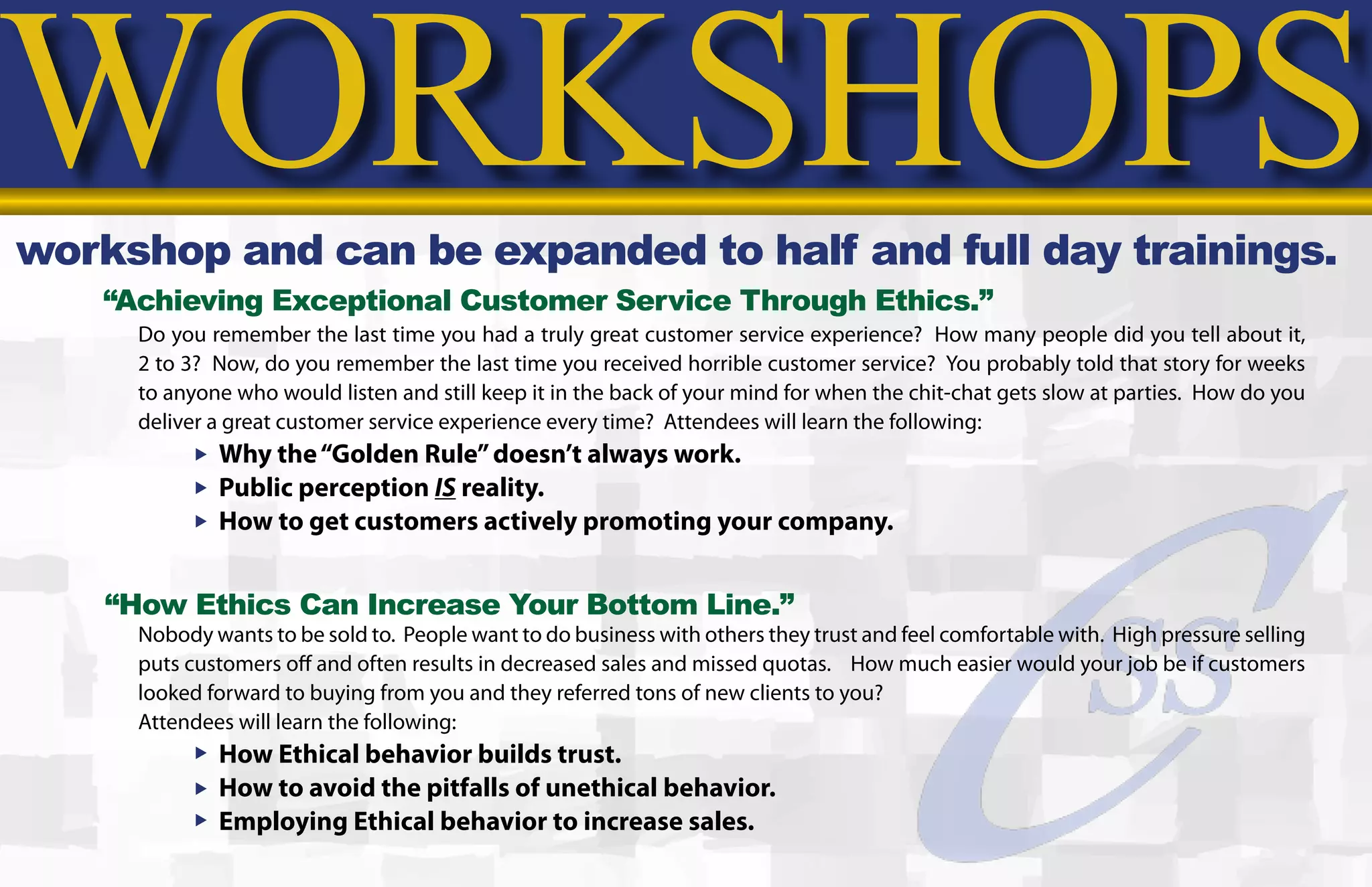 Terry Clancy 8 Page Brochure | PPT