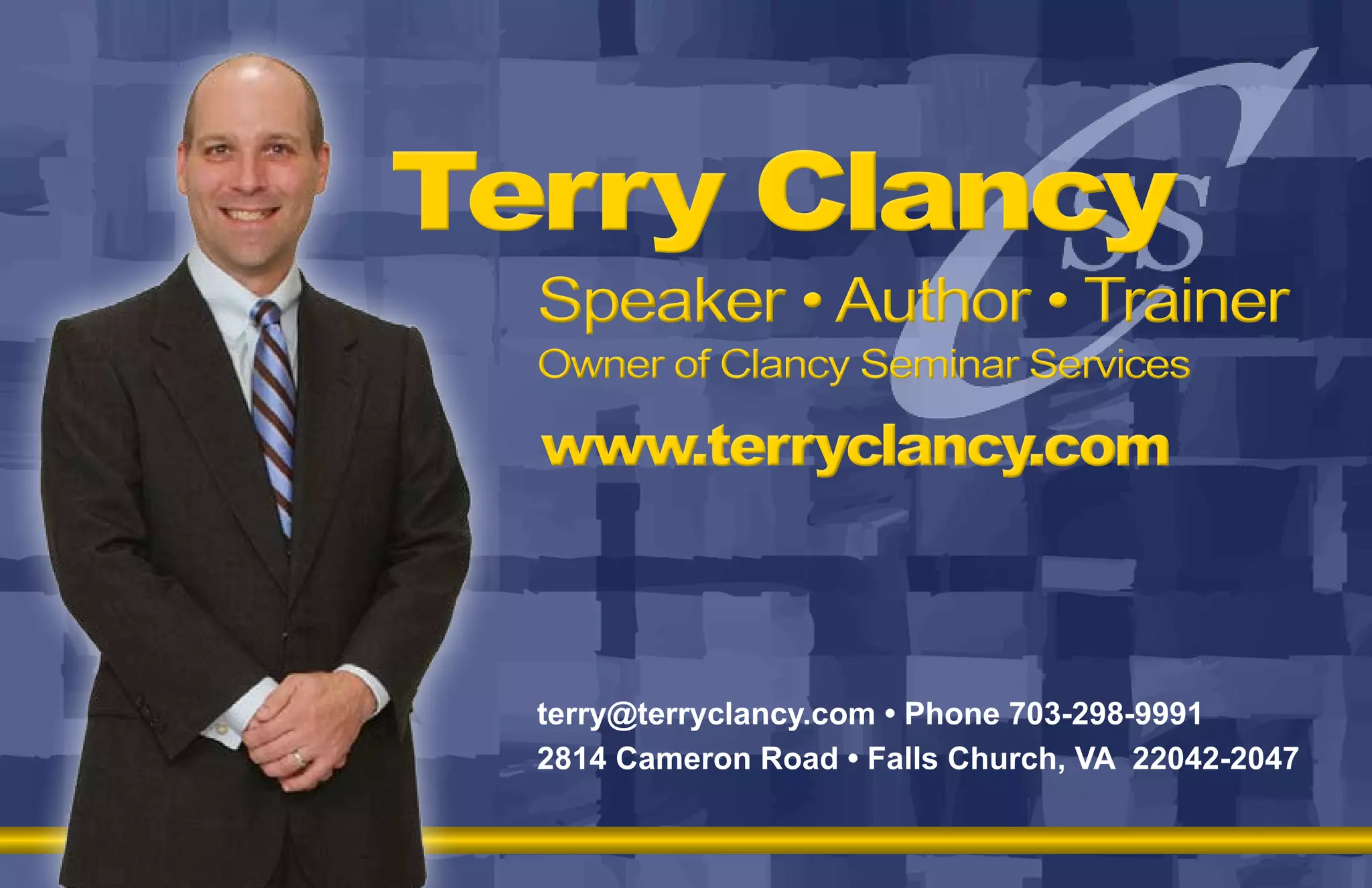 Terry Clancy 8 Page Brochure | PPT