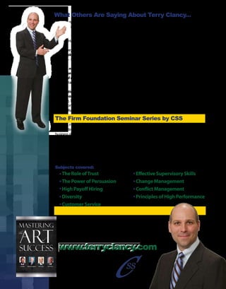 Terry Clancy One Page | PDF