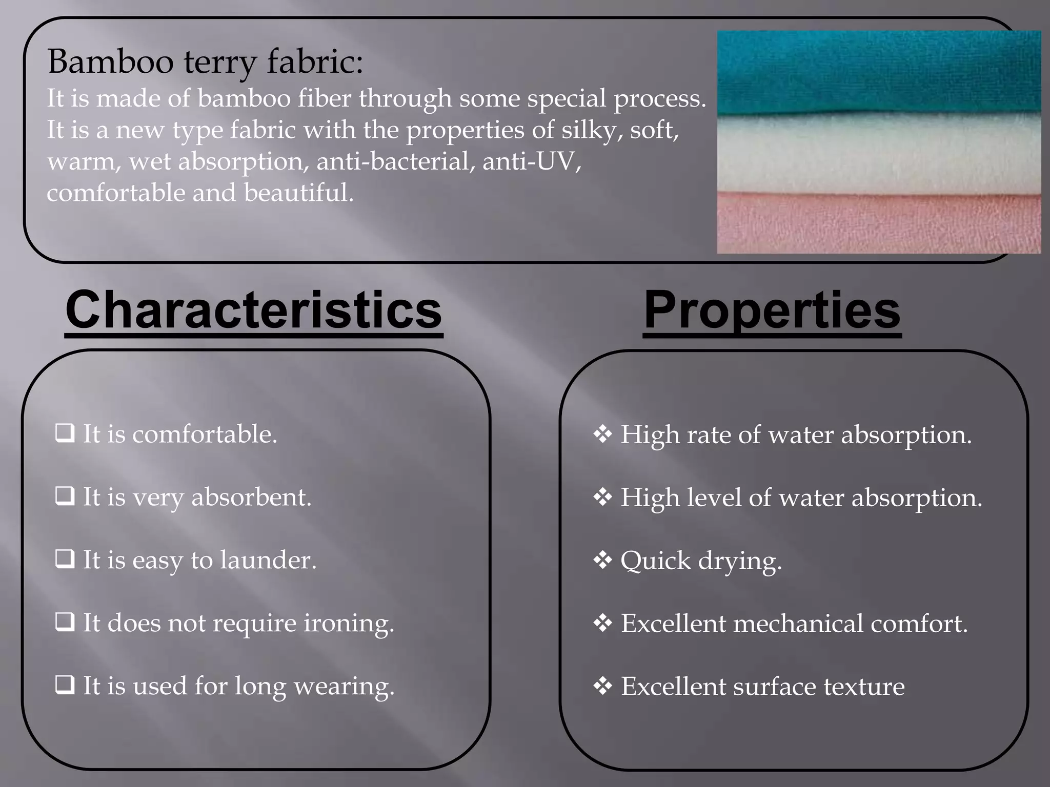 Terry fabric | PPTX