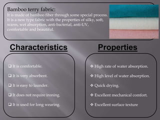 Terry fabric | PPT