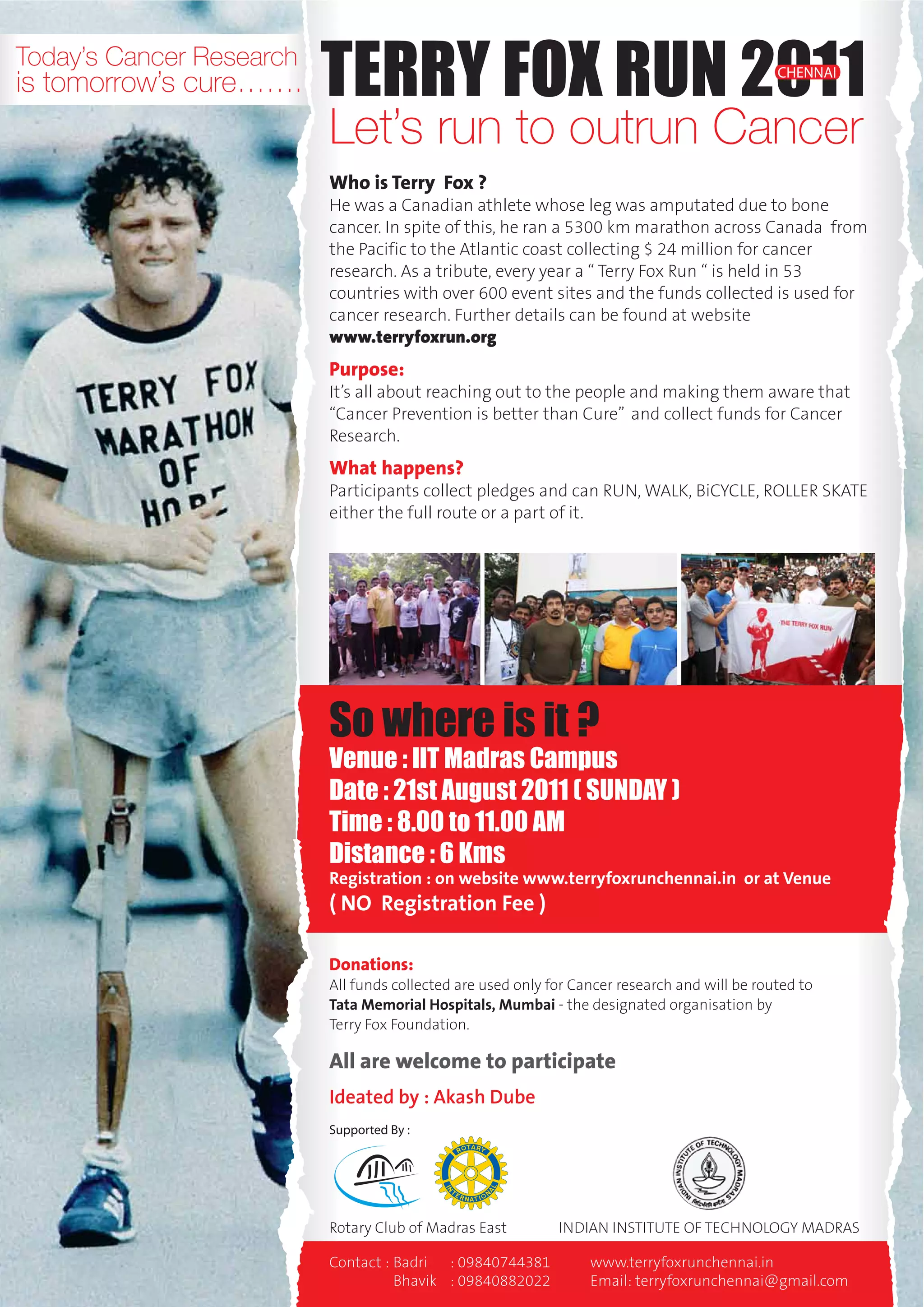 Terry fox poster 2011 | PDF