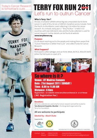 Terry Fox Poster Contest