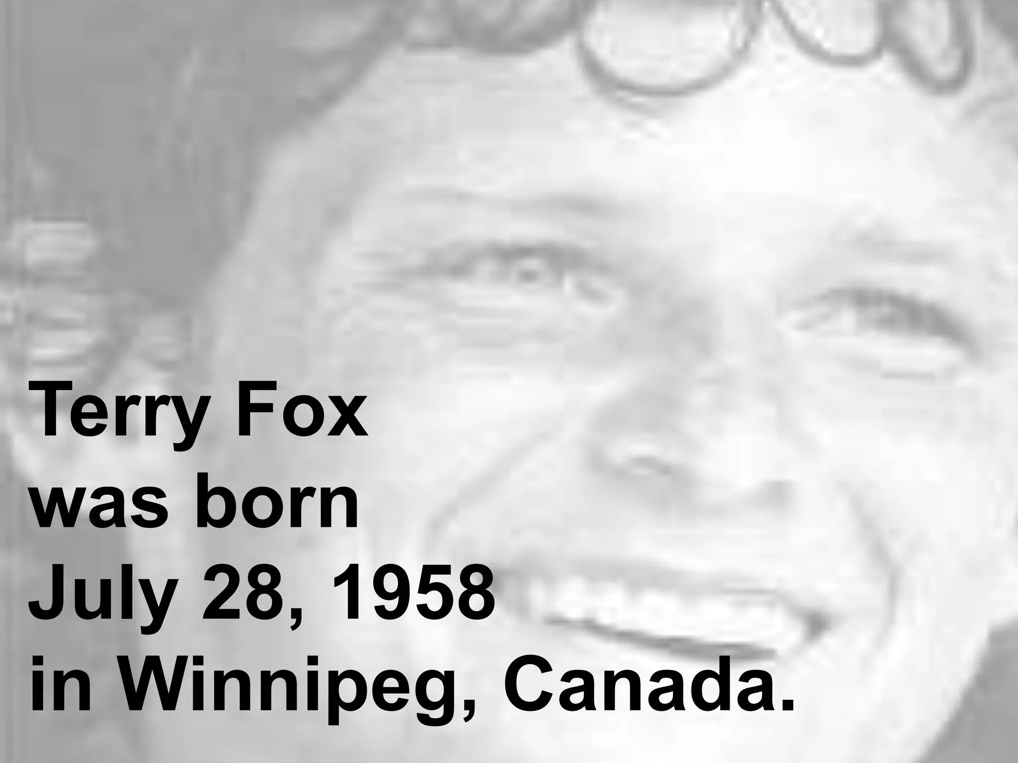 Terry Fox Powerpoint | PPTX