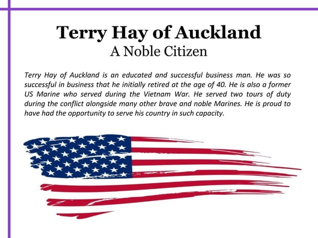 Terry hay of auckland retired and living in hawaii | PPT