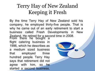 Terry hay of new zealand an entrepreneur | PPT