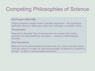 Terry Research Methodologies | PPT | Physics | Science