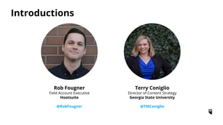 EduWeb2018 - Terry Coniglio and Rob Fougner, Building a Brand ...