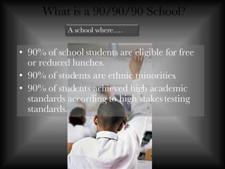 Elements of a 90/90/90 School | PPT