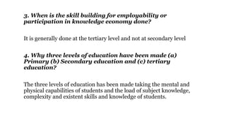 Tertiary education a driving force for worldwide academic growth | PPT