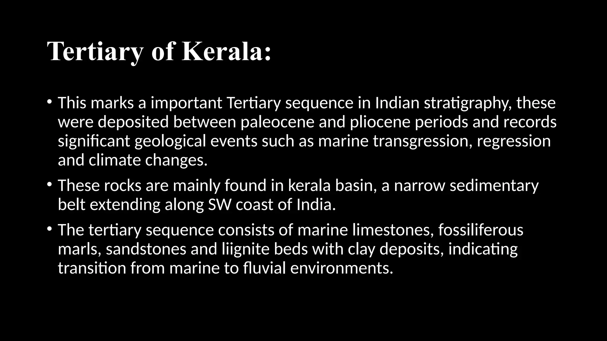A Presentation on Tertiary Rocks of India.pptx
