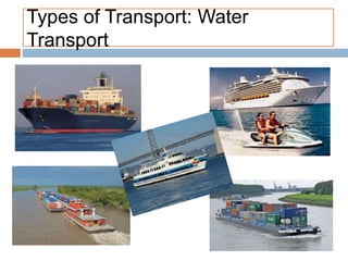 The Tertiary Sector. Services: Transport | PPT