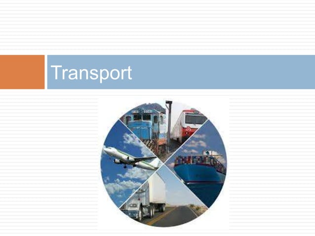 The Tertiary Sector. Services: Transport | PPTX | Logistics and ...