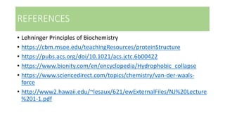 Tertiary Structure of Proteins | PPTX