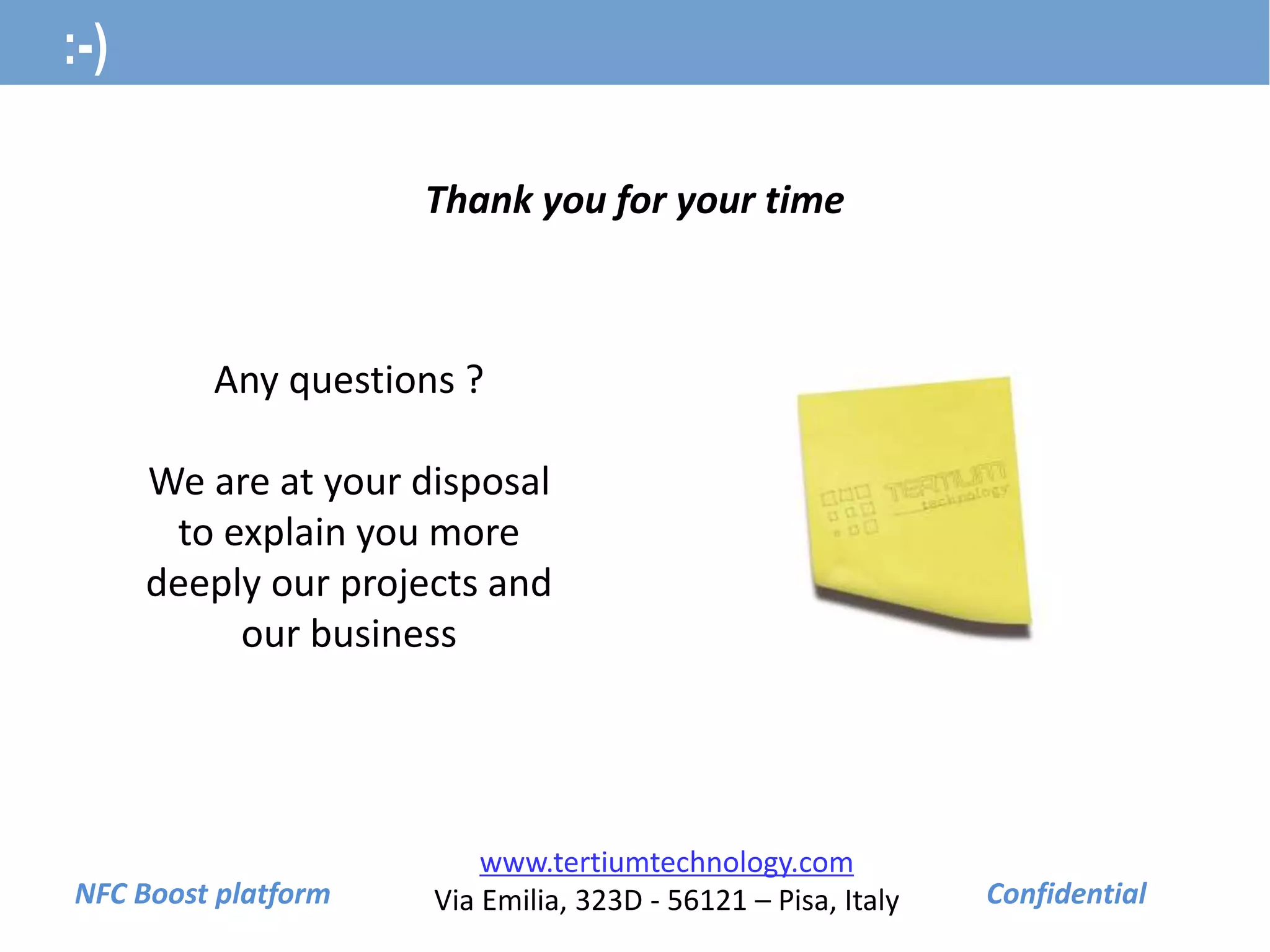 TERTIUM NFC Boost platform | PPT
