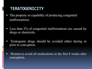 Teratogenicity studies | PPTX