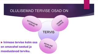 Tervis.tervise olemus | PPTX