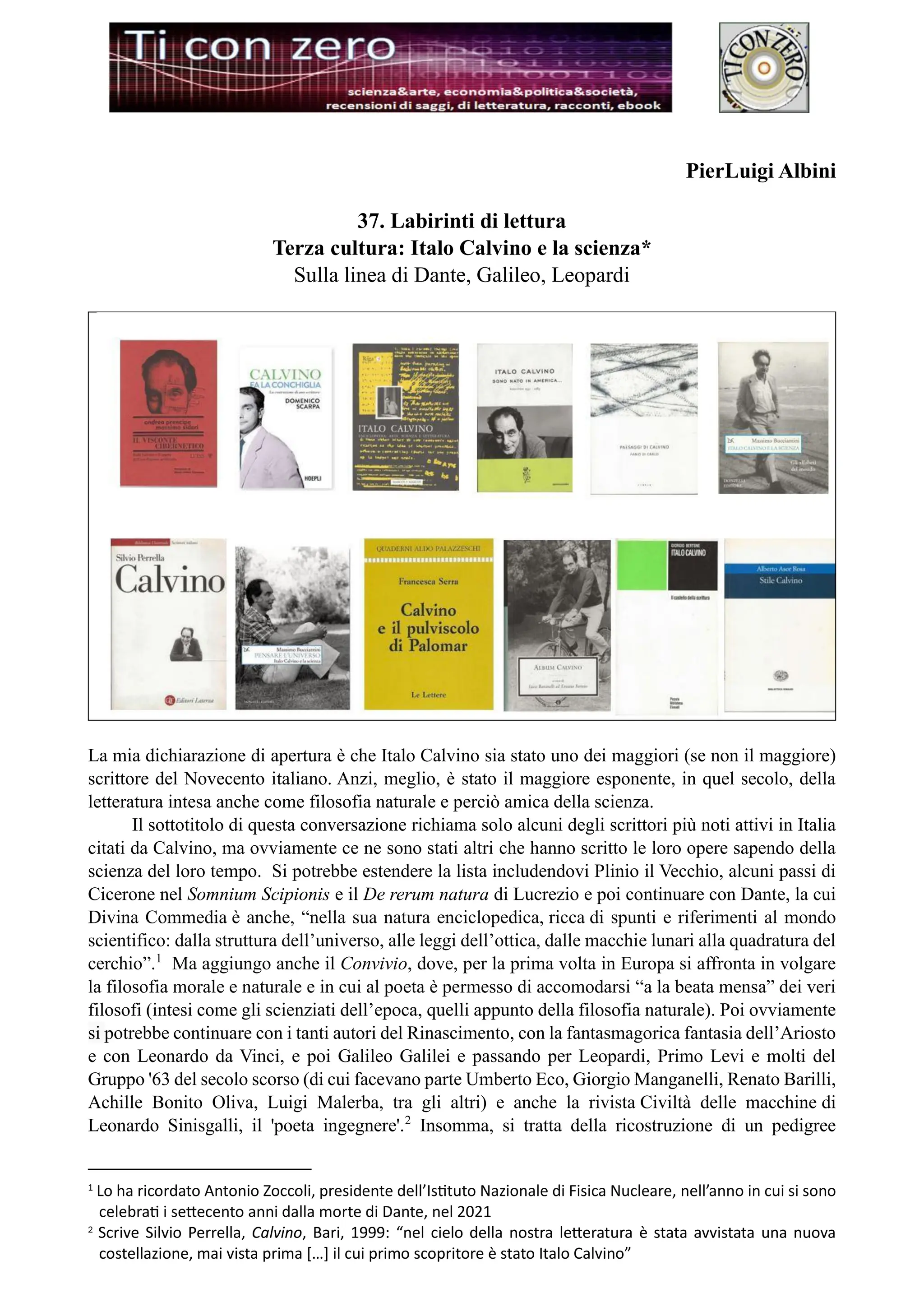 Terza cultura w la scienza Italo Calvino.pdf