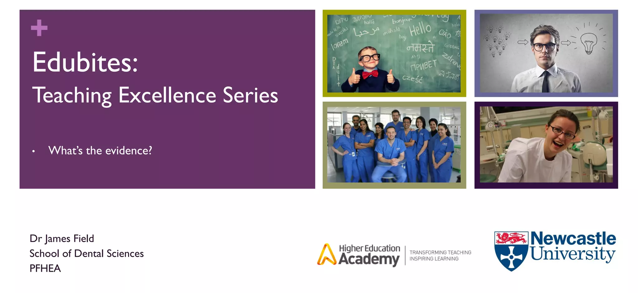 Teaching Excellence Series: What is the evidence | PPT