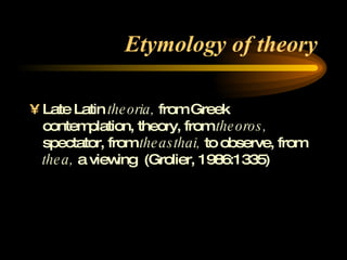 Theory of Literature | PPT | Books and Literature