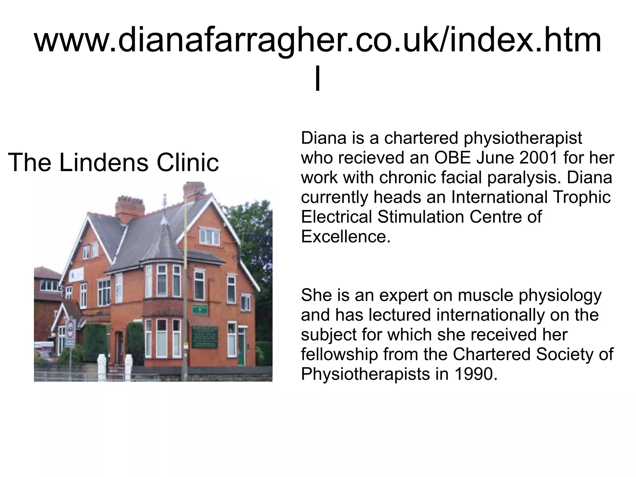 Bell's Palsy Electrical Stimulation Treatment | ODP