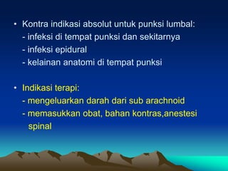 Tes cairan otak | PPT