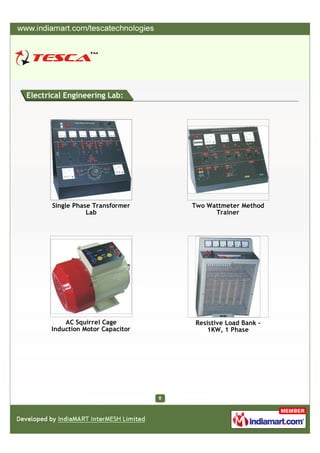 Tesca Technologies Pvt. Ltd., Jaipur, Testing Instrument | PDF
