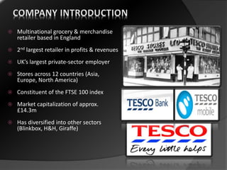 Tesco | PPTX